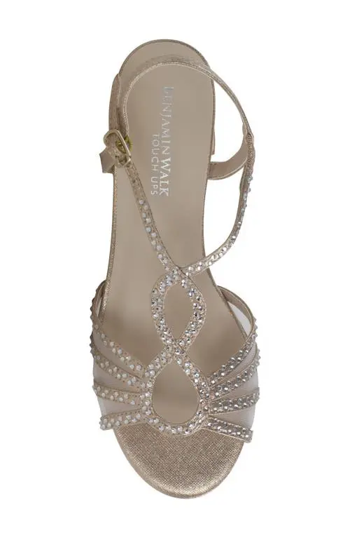 TOUCH UPS Anna Glitter Sandal - Champagne