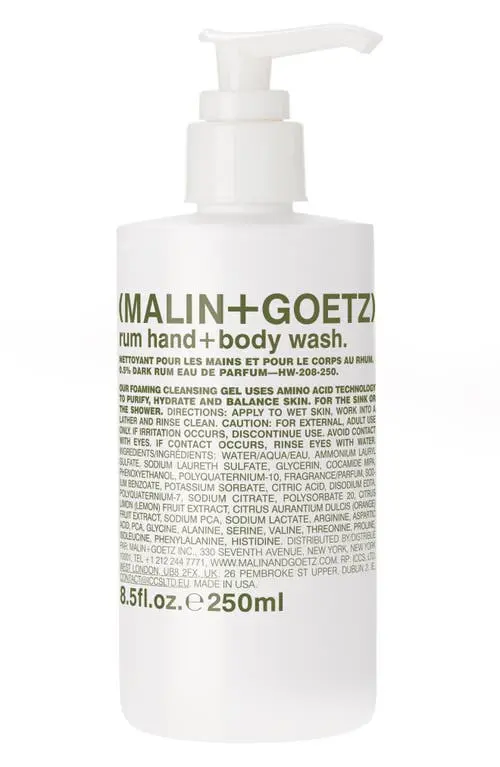 MALIN+GOETZ Hand & Body Wash - No Color