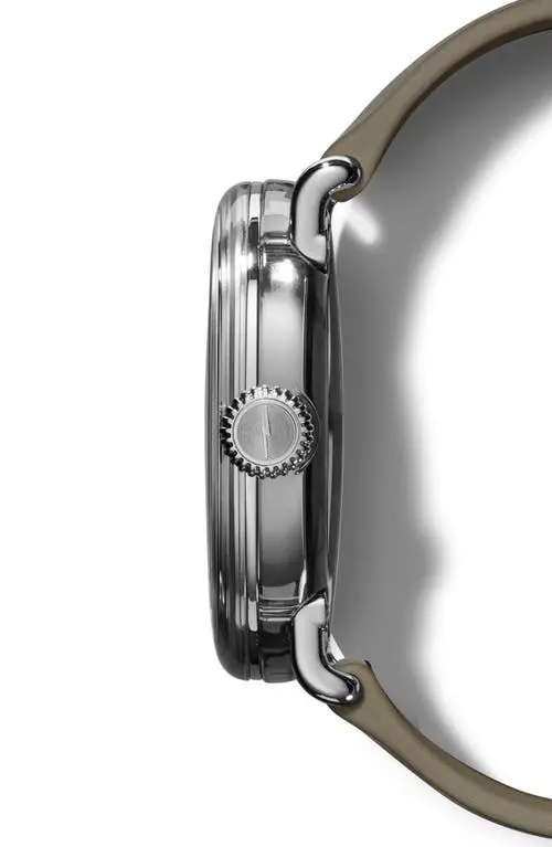 Shinola Detrola Silicone Strap Watch