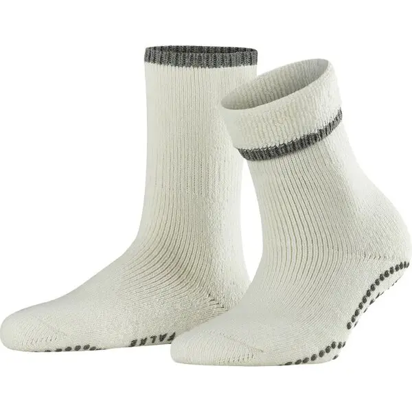 Falke Cuddle Pad Crew Socks - Off-white