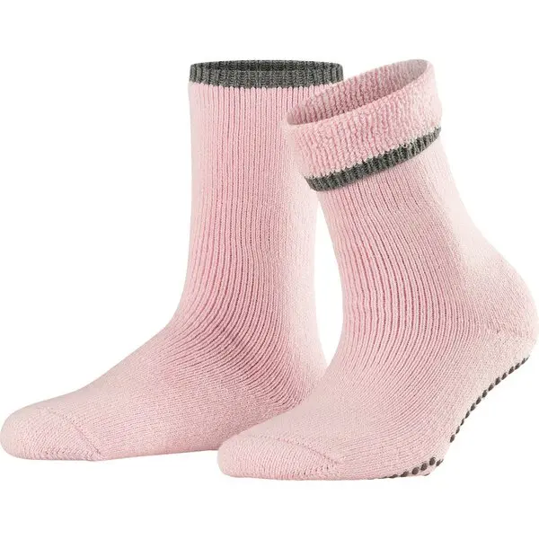 Falke Cuddle Pad Crew Socks - Sakura Pink