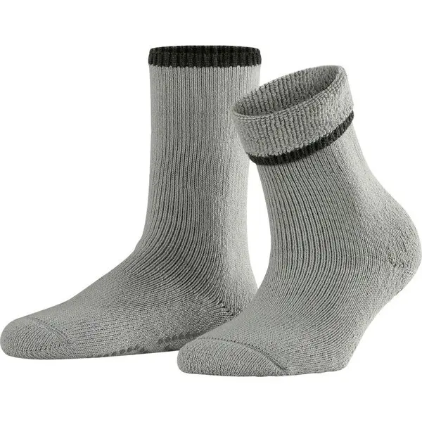 Falke Cuddle Pad Crew Socks - Silver