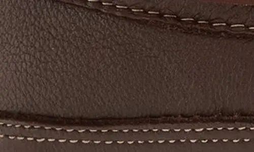 Minnetonka Genuine Shearling Leather Slipper - Chocolate
