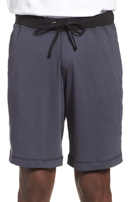 Daniel Buchler Peruvian Pima Cotton Lounge Shorts - Ink