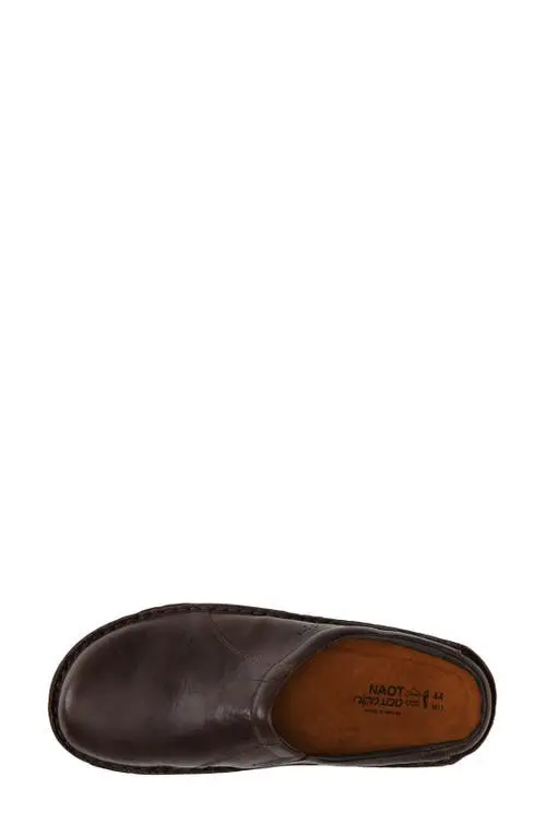 Naot Bjorn Clog - Walnut Leather