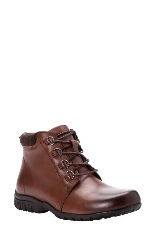 PROPET Delaney Water Resistant Bootie - Brown
