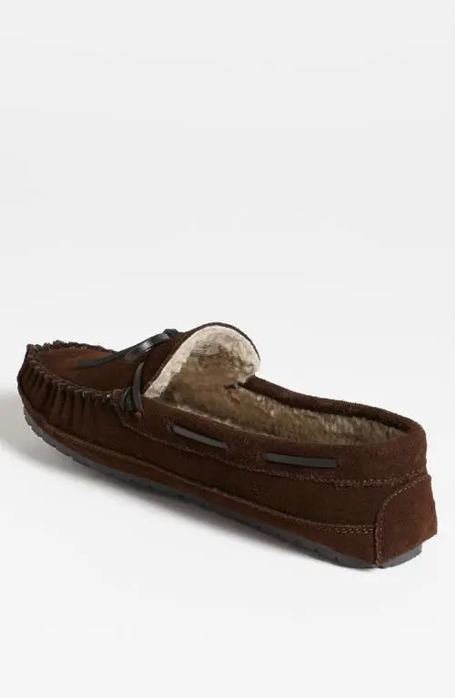 Minnetonka Casey' Slipper - Chocolate