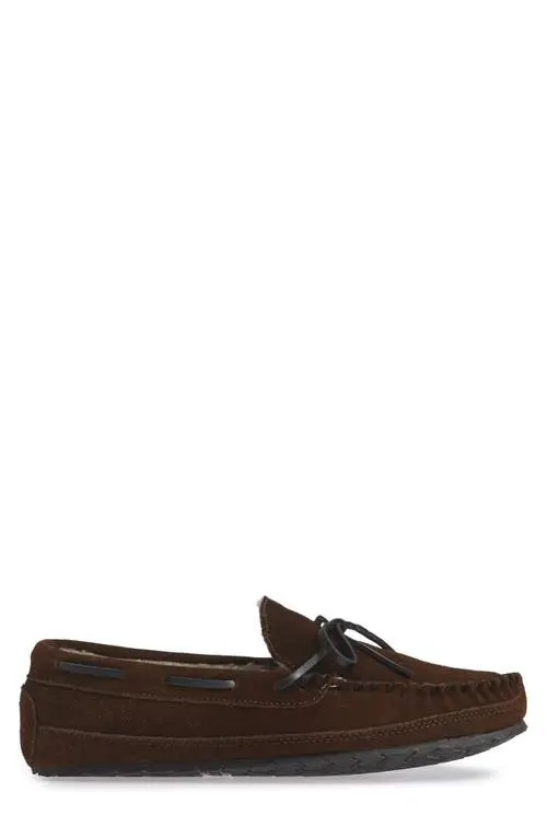 Minnetonka Casey' Slipper - Chocolate