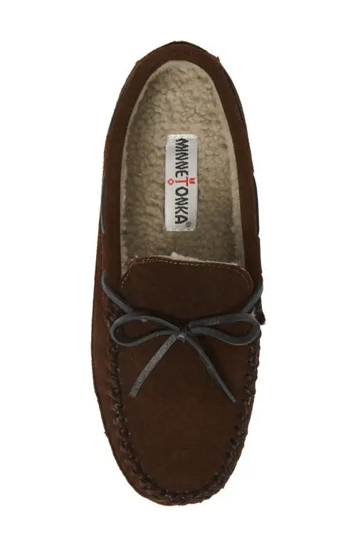 Minnetonka Casey' Slipper - Chocolate