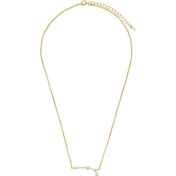 Sterling Forever Constellation Necklace - Gold - Aries