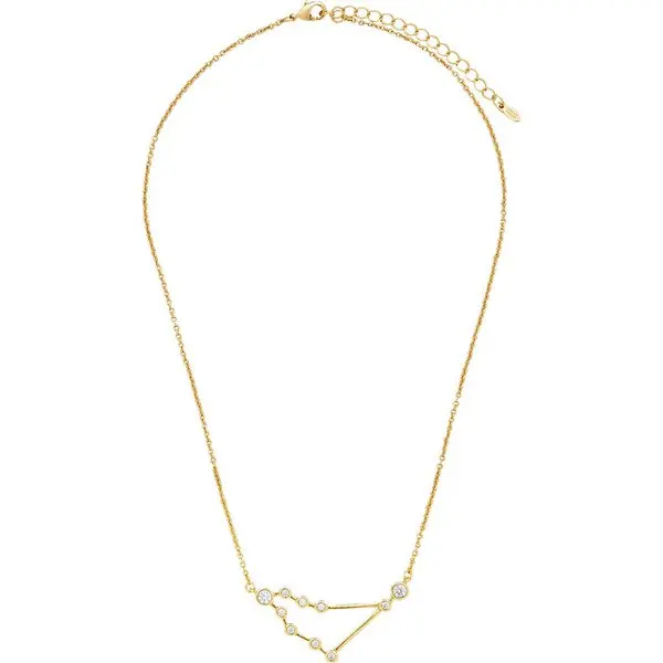 Sterling Forever Constellation Necklace - Gold - Capricorn