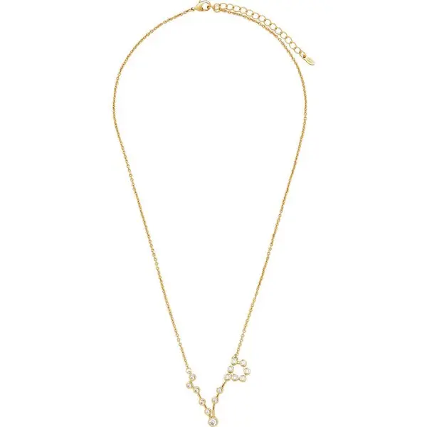 Sterling Forever Constellation Necklace - Gold - Pisces