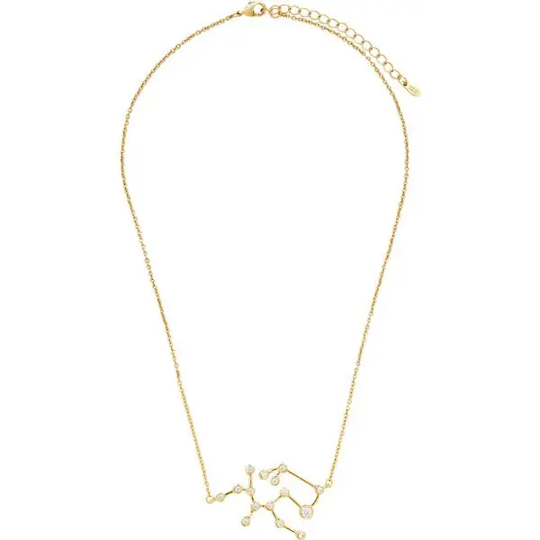 Sterling Forever Constellation Necklace - Gold - Sagittarius