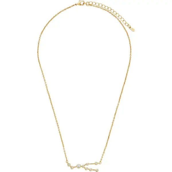 Sterling Forever Constellation Necklace - Gold - Taurus