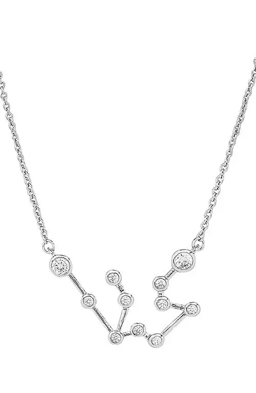 Sterling Forever Constellation Necklace - Silver - Aquarius