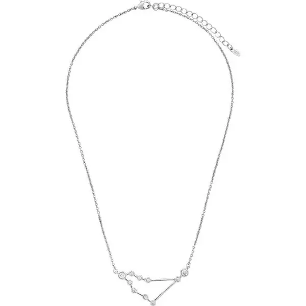 Sterling Forever Constellation Necklace - Silver - Capricorn
