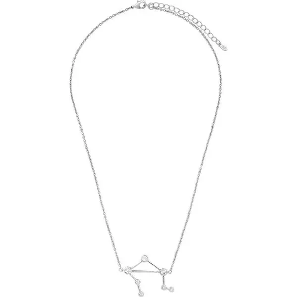 Sterling Forever Constellation Necklace - Silver - Libra