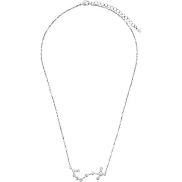 Sterling Forever Constellation Necklace - Silver - Scorpio