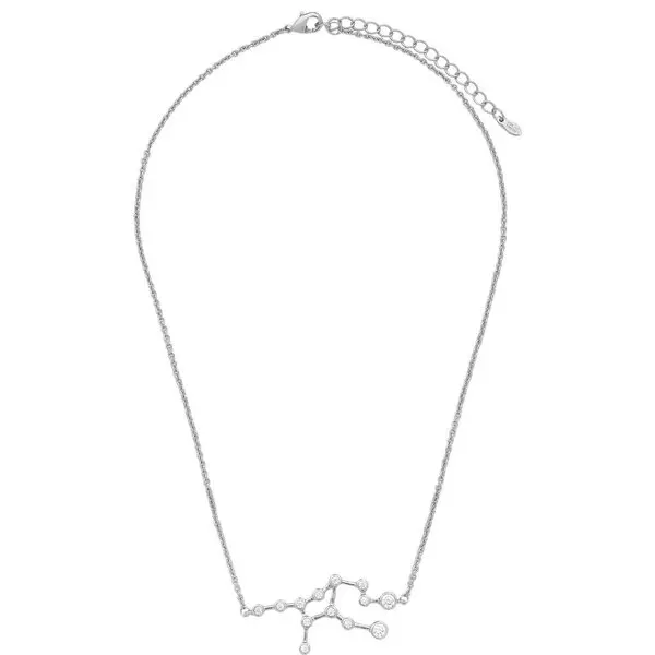 Sterling Forever Constellation Necklace - Silver - Virgo