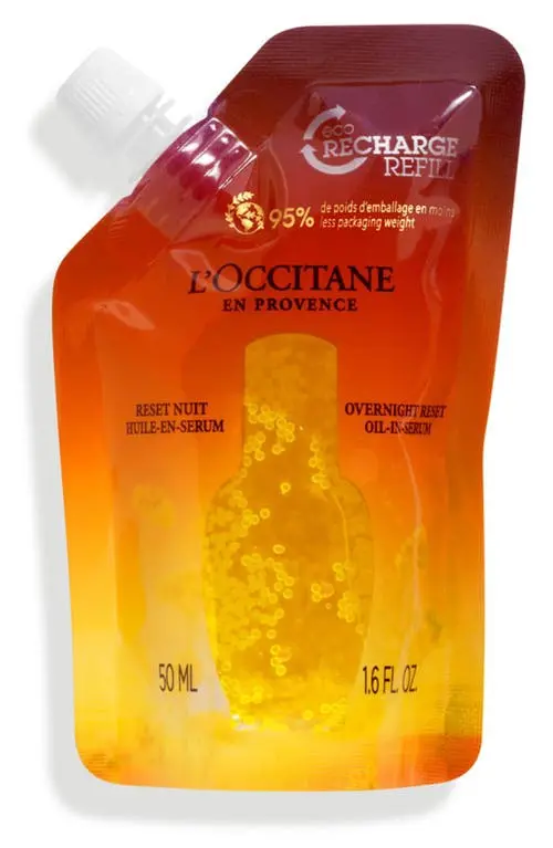 L'OCCITANE Immortelle Overnight Reset Oil-in-serum