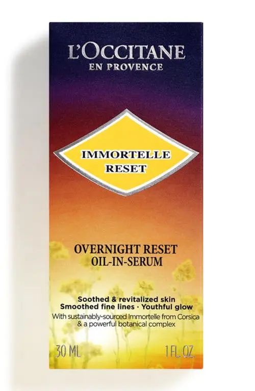 L'OCCITANE Immortelle Overnight Reset Oil-in-serum