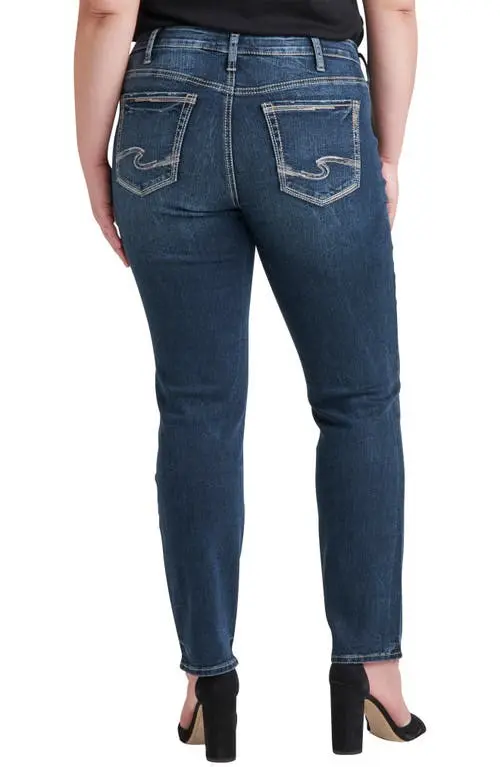 SILVER JEANS CO. Suki Straight-leg Jeans - Blue
