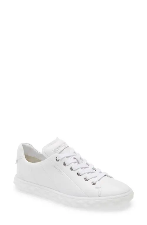 JIMMY CHOO Diamond Light Sneaker - White