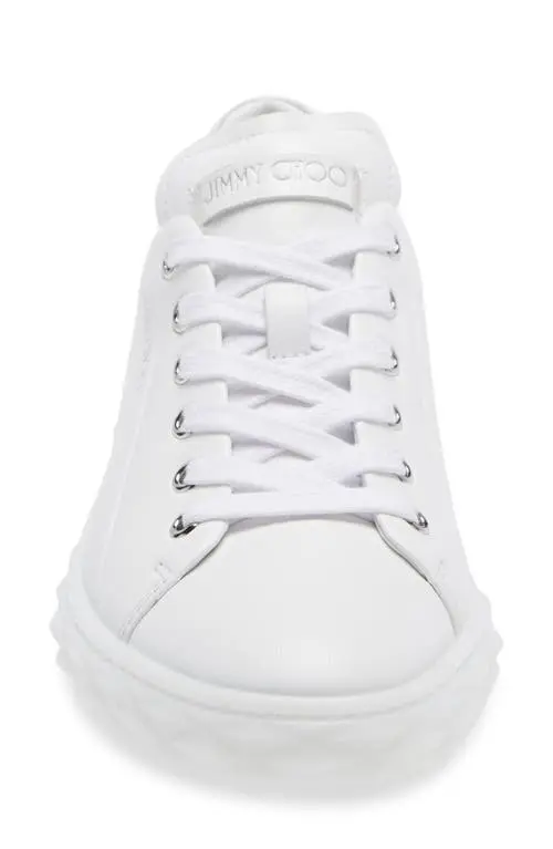JIMMY CHOO Diamond Light Sneaker - White
