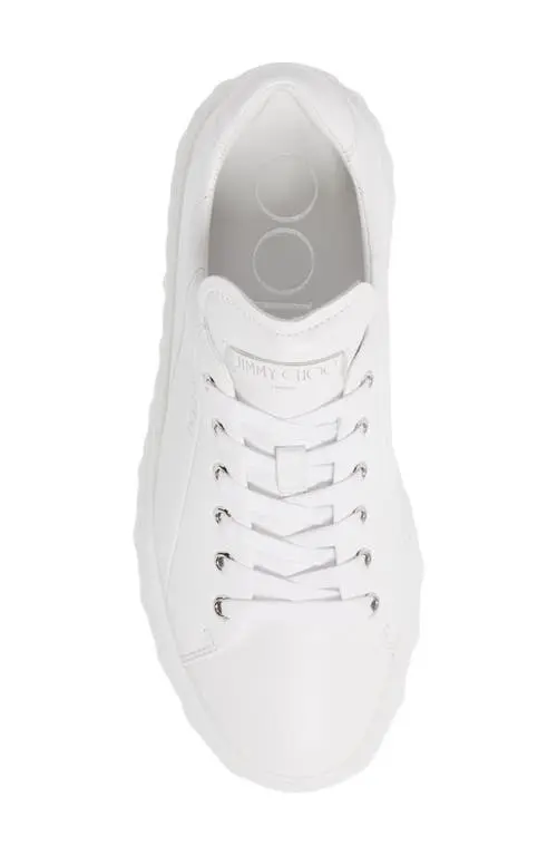 JIMMY CHOO Diamond Light Sneaker - White