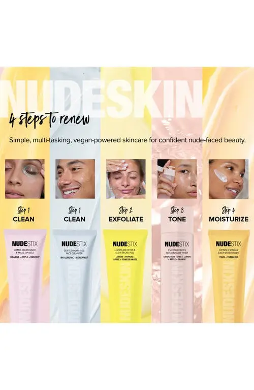 NUDESTIX Lemongrass + Coconut Cleansing Cloth