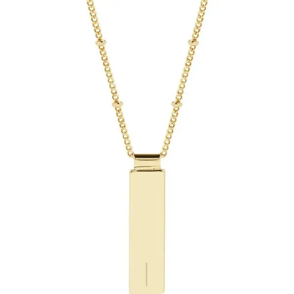 BROOK & YORK Maisie Initial Pendant Necklace - Gold I