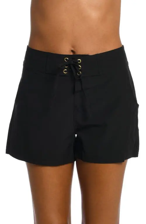 La Blanca 3-inch Board Shorts - Black