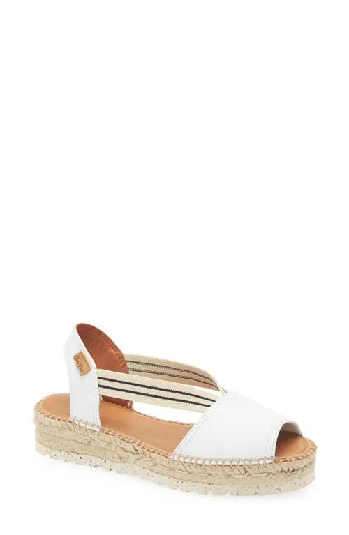 TONI PONS Estel Espadrille Wedge Sandal - Blanco