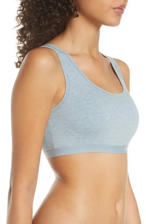 Felina Scoop Neck Knit Bralette - Sky Sky