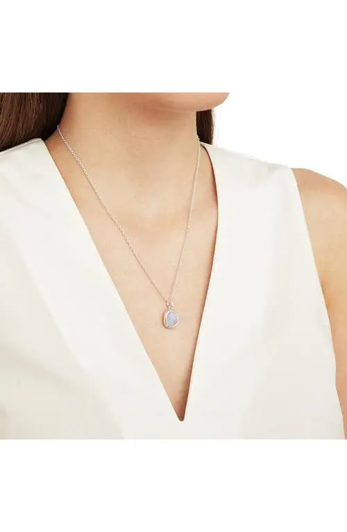 Monica Vinader Siren Medium Bezel Pendant Charm