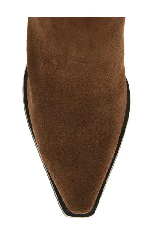 Jeffrey Campbell Dagget Western Boots - Brown Suede