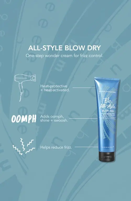 BUMBLE AND BUMBLE All-style Blow Dry - No Color