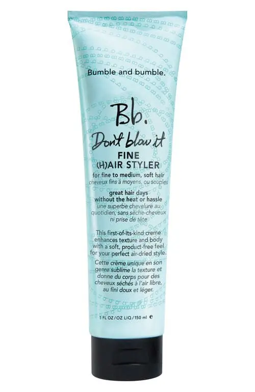 BUMBLE AND BUMBLE Don't Blow It Fine Hair Styler - No Color