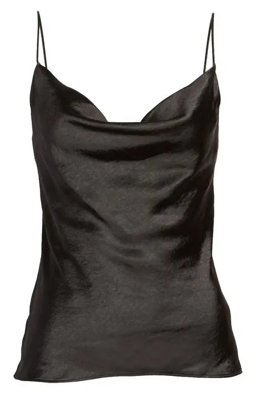 Endless Rose Cowl Neck Camisole - Black