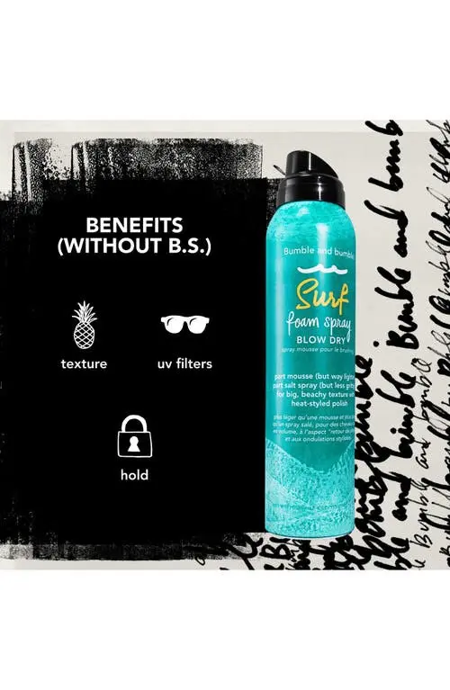 BUMBLE AND BUMBLE Surf Foam Spray Blow Dry