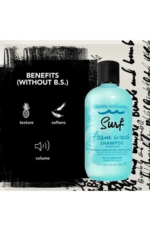 BUMBLE AND BUMBLE Surf Foam Wash Shampoo - No Color