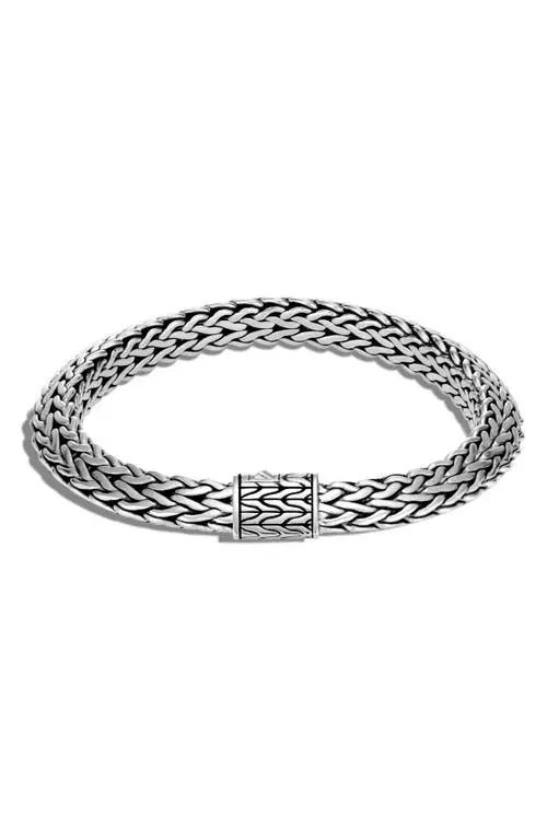 John Hardy Tiga Chain 8mm Bracelet - Silver