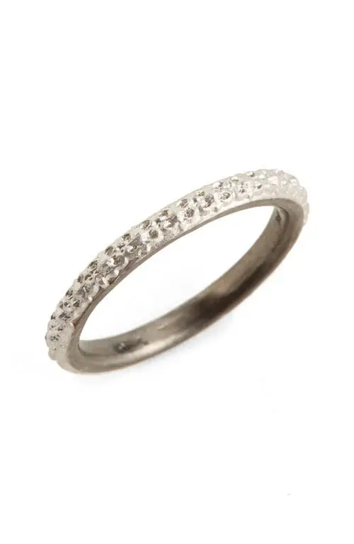 Armenta Old World Stacking Ring - Silver
