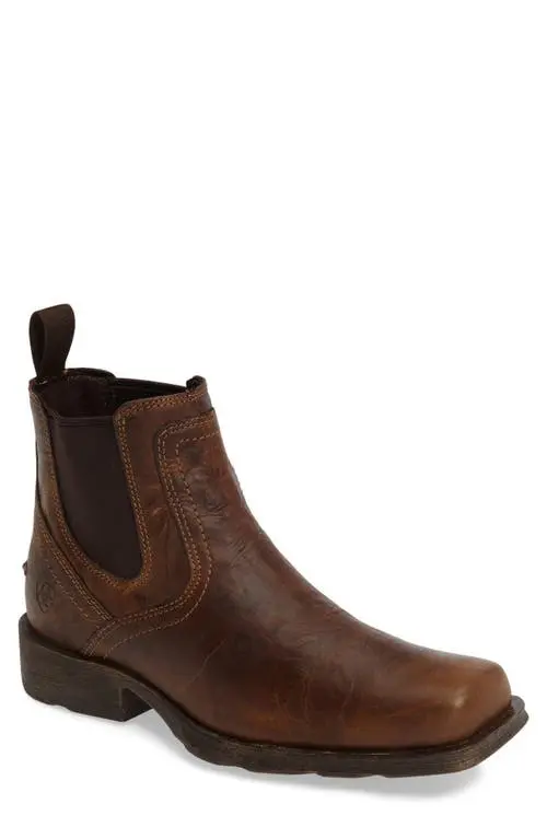 Ariat Midtown Rambler Mid Chelsea Boot - Brown