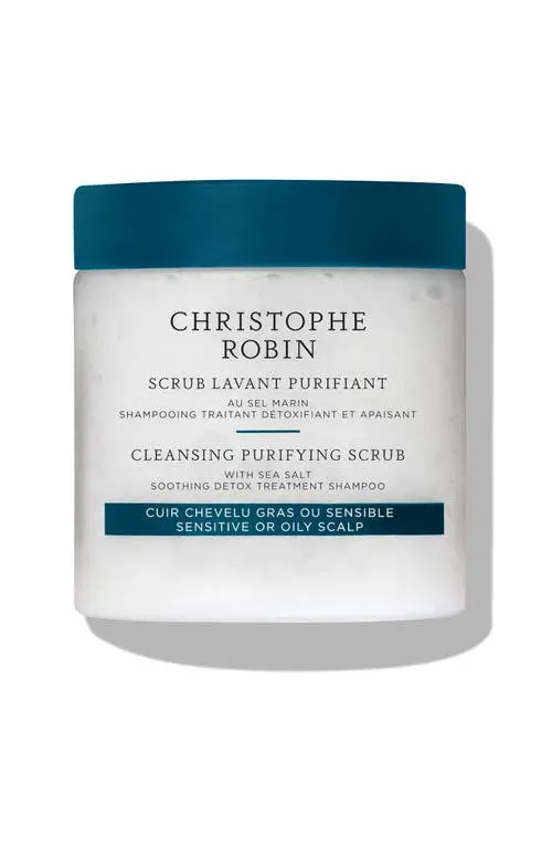 Christophe Robin Cleansing Purifying Scrub With Sea Salt - None