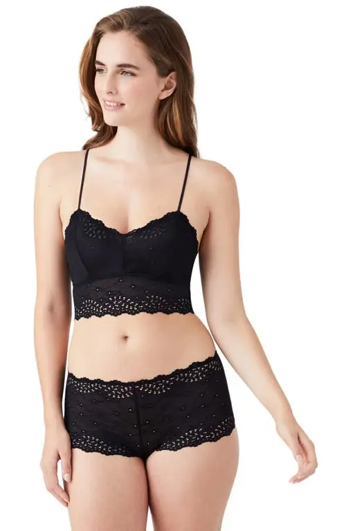 Wacoal Inspired Eyelet Bralette - Night