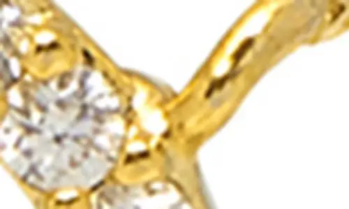 Estée Lauder Pavé Crystal Circle Pendant Necklace - Gold