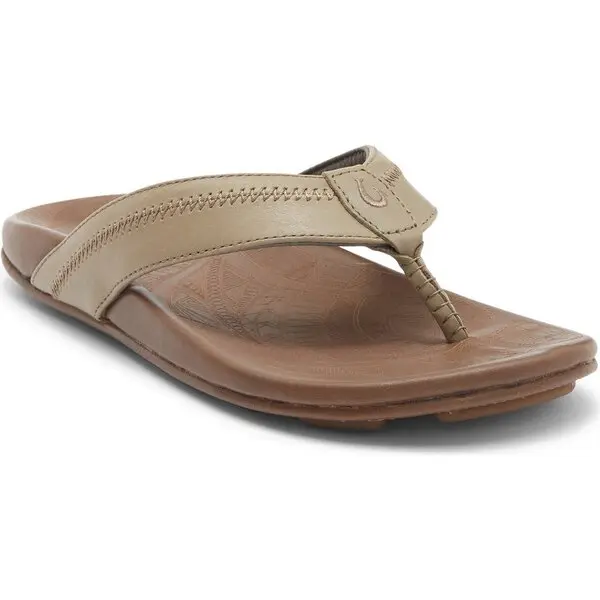 Olukai Hiapo Flip Flop - Clay/mustang