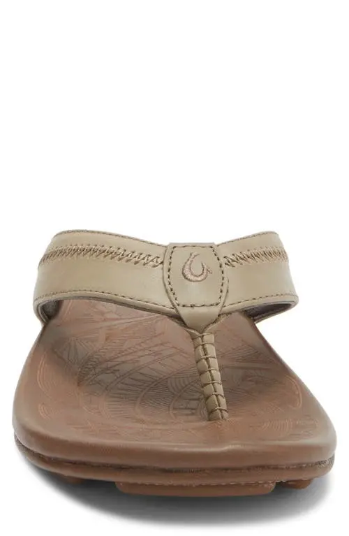 Olukai Hiapo Flip Flop - Clay/mustang