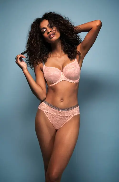 Freya Offbeat Underwire Side Support Bra - Rosehip